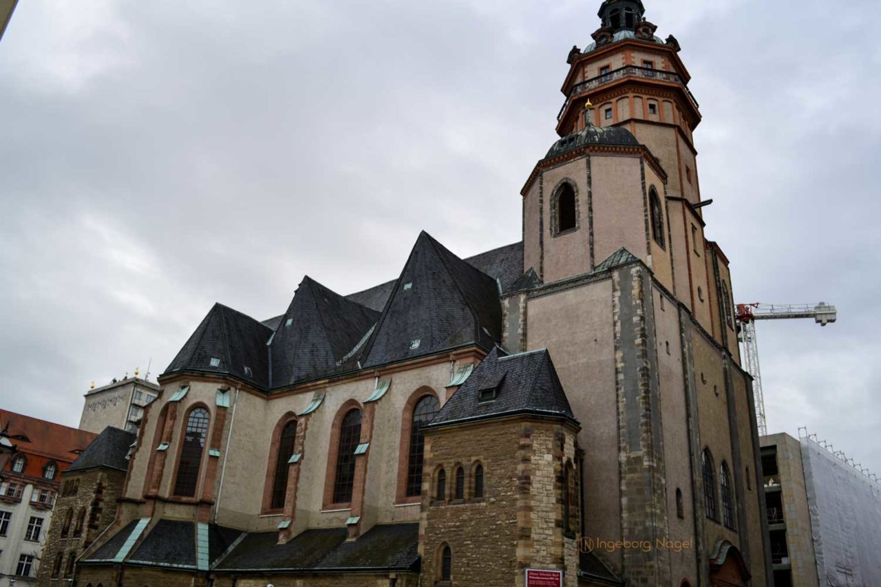 Die Nikolaikirche in Leipzig