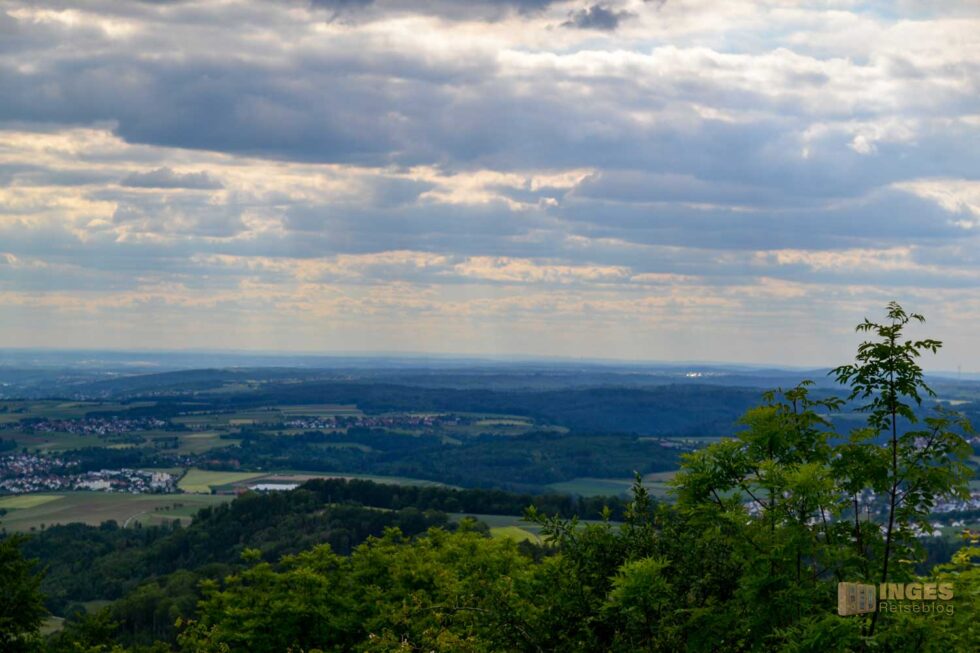 Auf einem der Drei-Kaiser-Berge – der Hohenstaufen