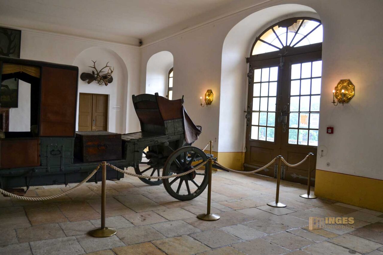 Auf Schloss Moritzburg