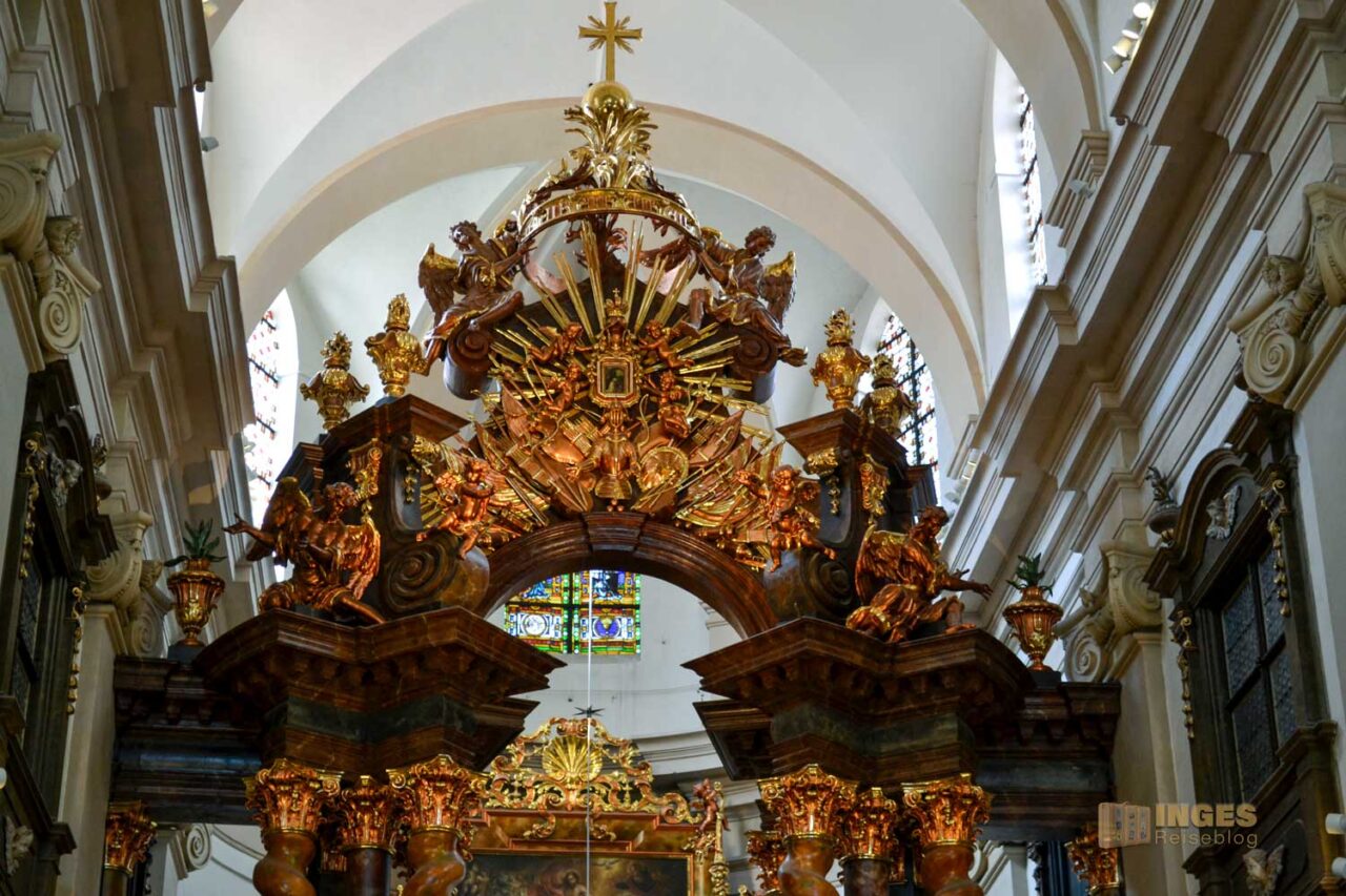 Das Prager Jesulein in der Kirche Maria vom Siege