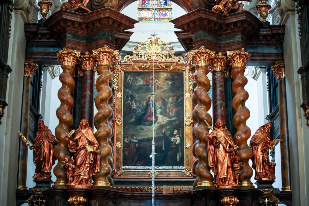 Das Prager Jesulein in der Kirche Maria vom Siege