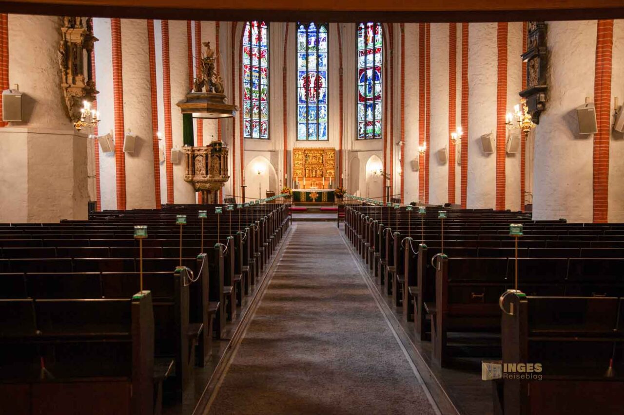 In der Hauptkirche St. Jacobi in Hamburg