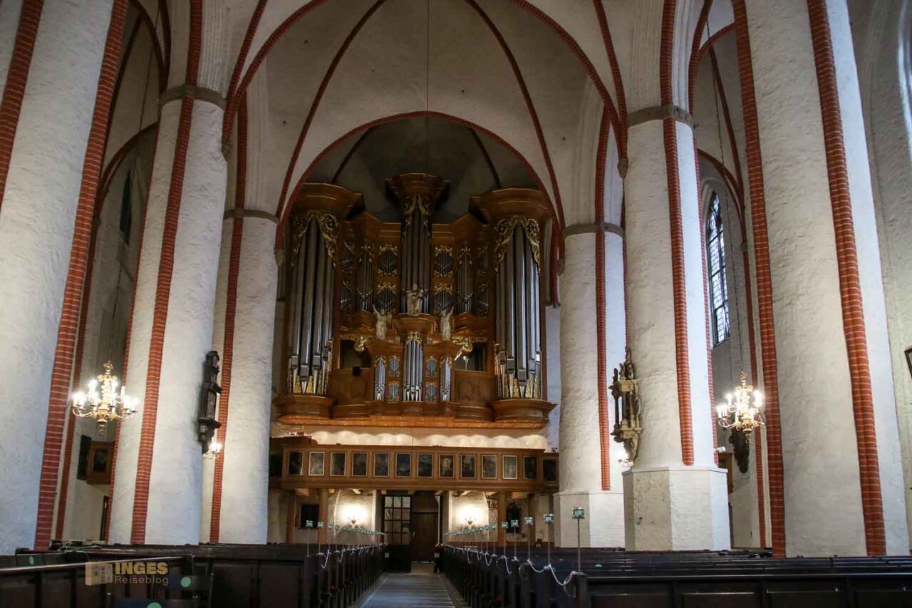 In der Hauptkirche St. Jacobi in Hamburg