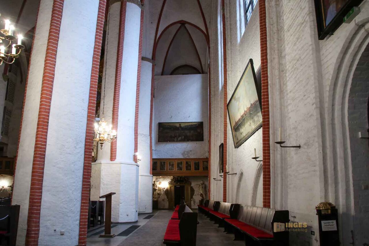 In der Hauptkirche St. Jacobi in Hamburg