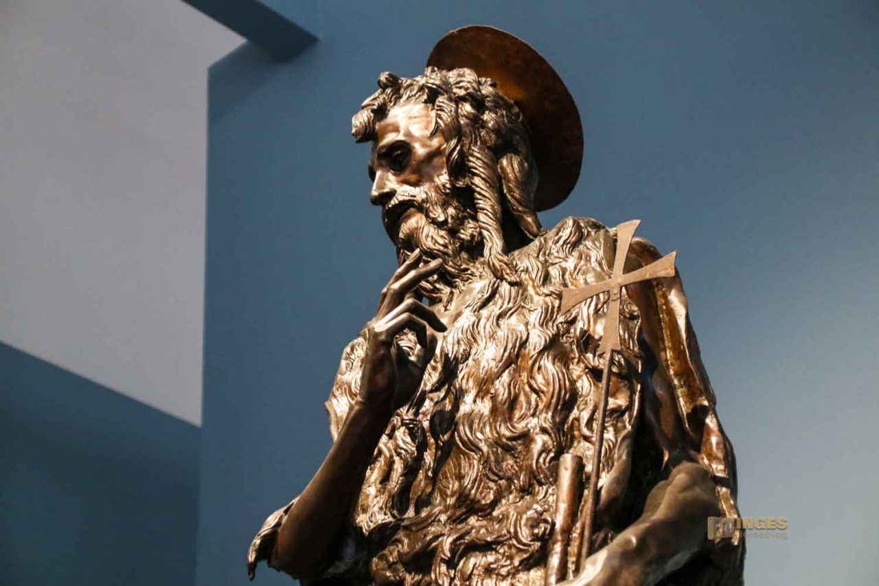 In der Donatello-Ausstellung im Palazzo Strozzi in Florenz