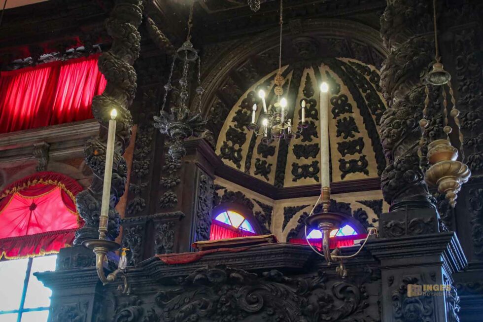 In der Scola Levantina (Levantiner Synagoge) in Venedig